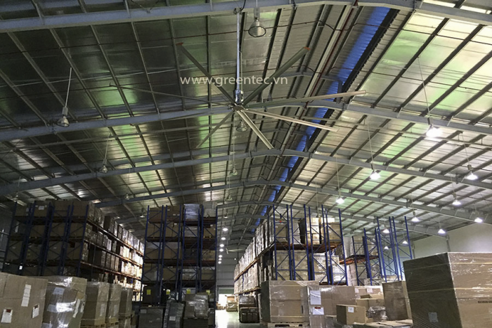 INDUSTRIAL CEILING FAN FOR WAREHOUSE: WHY YOU NEED THEM - Greentec