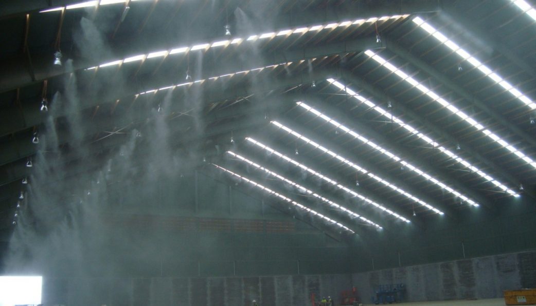 Factory cooling system super efficient, low cost